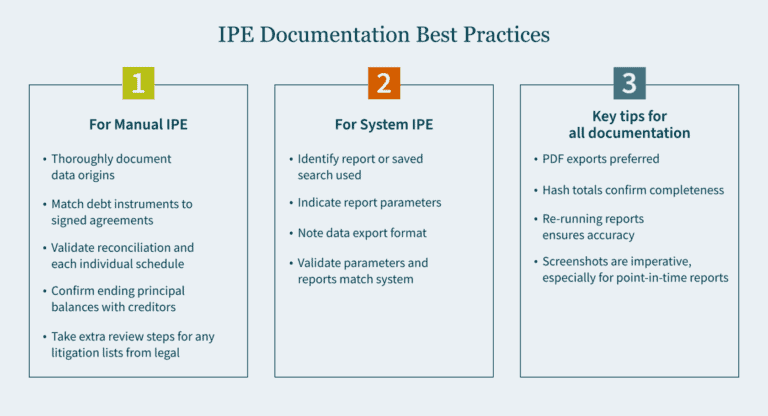 How to Improve Your IPE Documentation for SOX Compliance - MGO CPA